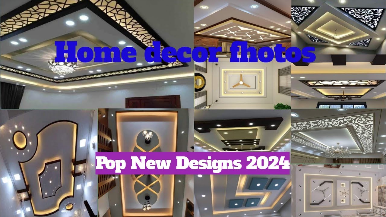 Pop designs photos | Letest false ceiling design | Home decor new ideas ...