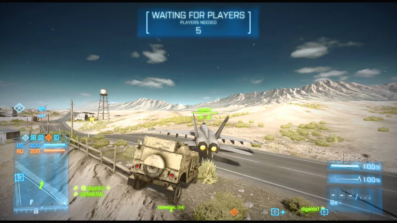 BF3- New ground vehicle - YouTube
