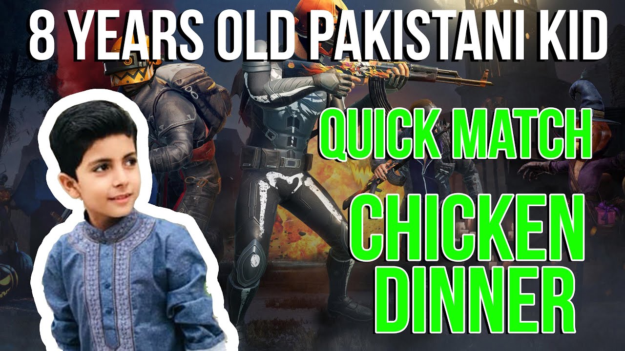 CUTEST KID IN PUBG IS BACK 8 years Old Pakistani kid in pubg Quick ...