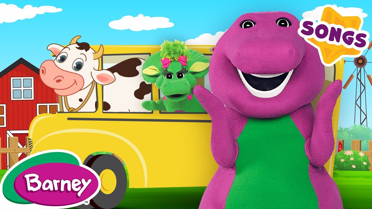 Let's Go to Grandpa's Farm! | Songs about Animals for Kids | Barney | 9 ...