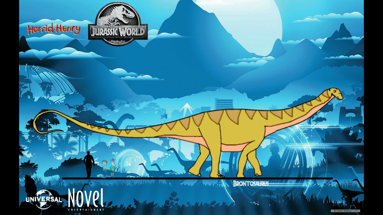 Brontosaurus sounds (Jurassic world Horrid henry style) - YouTube