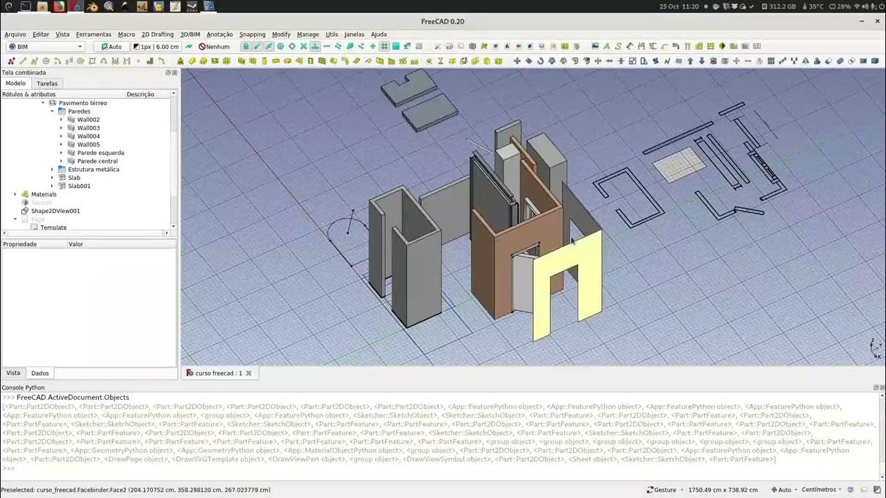 FreeCAD 13 04 Usando Python - YouTube