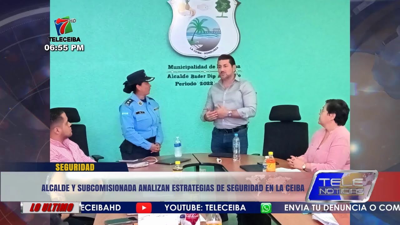 Alcalde Bader Dip y Subcomisionada Martha Bu analizan estrategias de ...