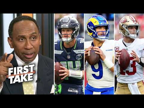 FIRST TAKE | Stephen A. on why Seahawks, Rams & 49ers will be the 3 NFC West teams to make Playoffs