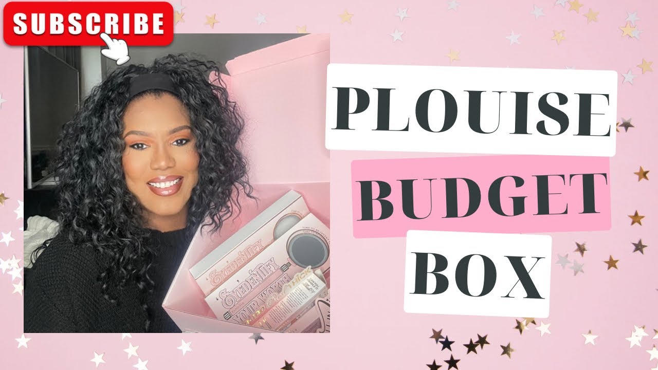 Plouise January 2023 Budget Box Unboxing - YouTube