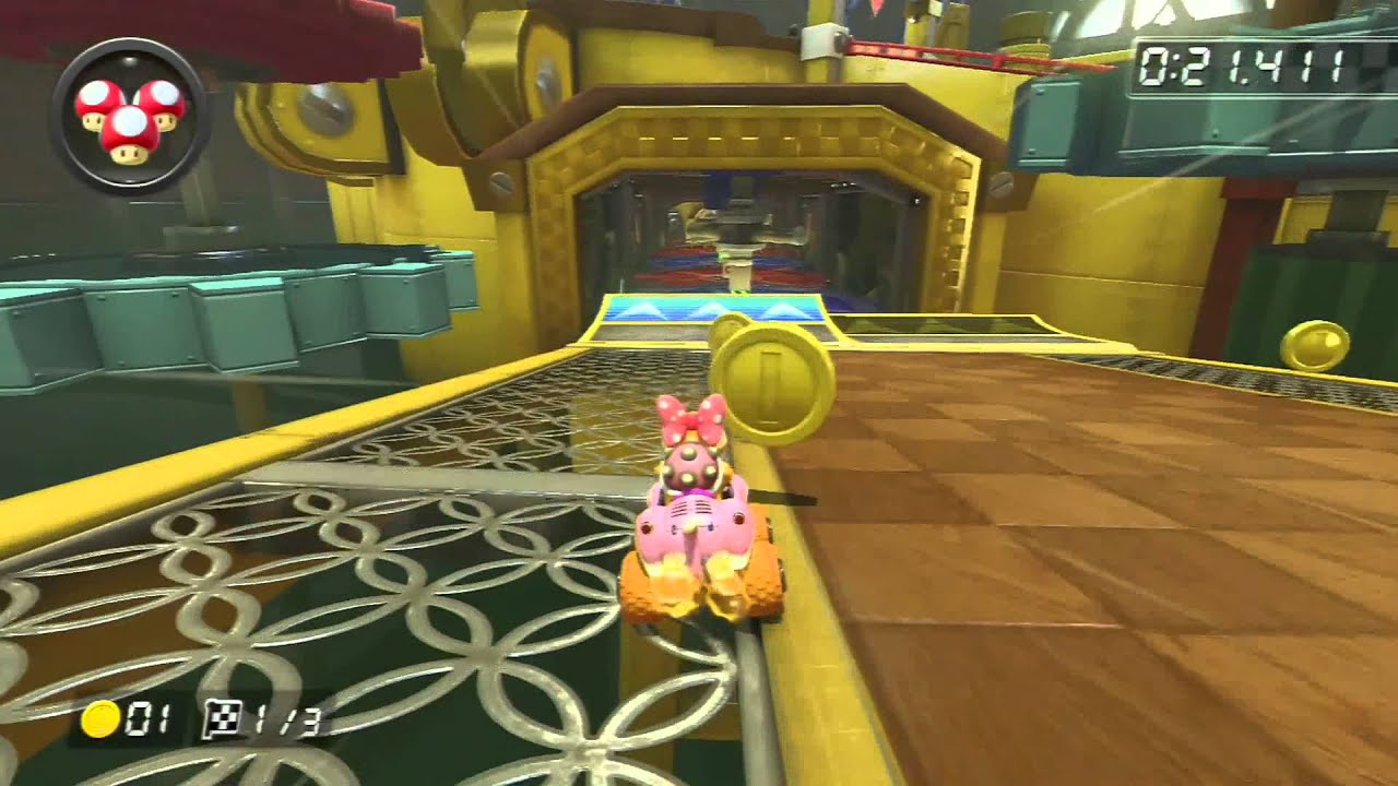 Mario Kart 8 - Time Trials: Tick-Tock Clock DS - YouTube