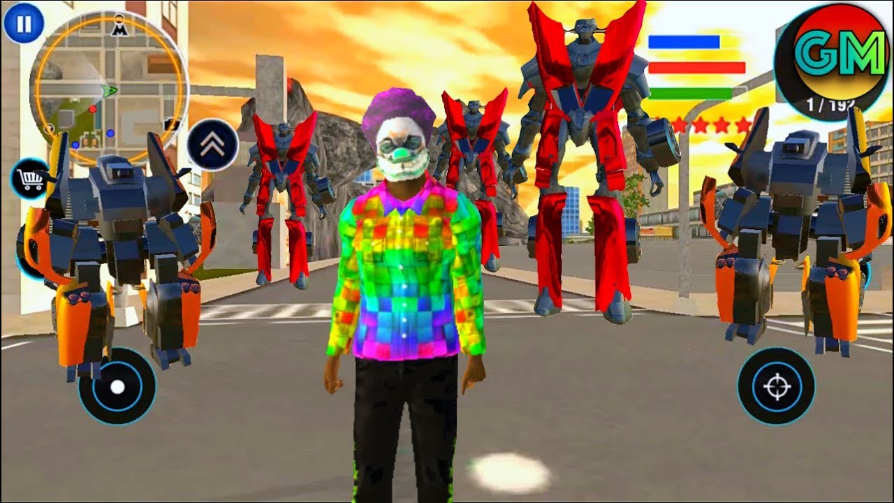 Real Gangster Crime #18 New Map Update Clown Outfit | by Naxeex Studio ...