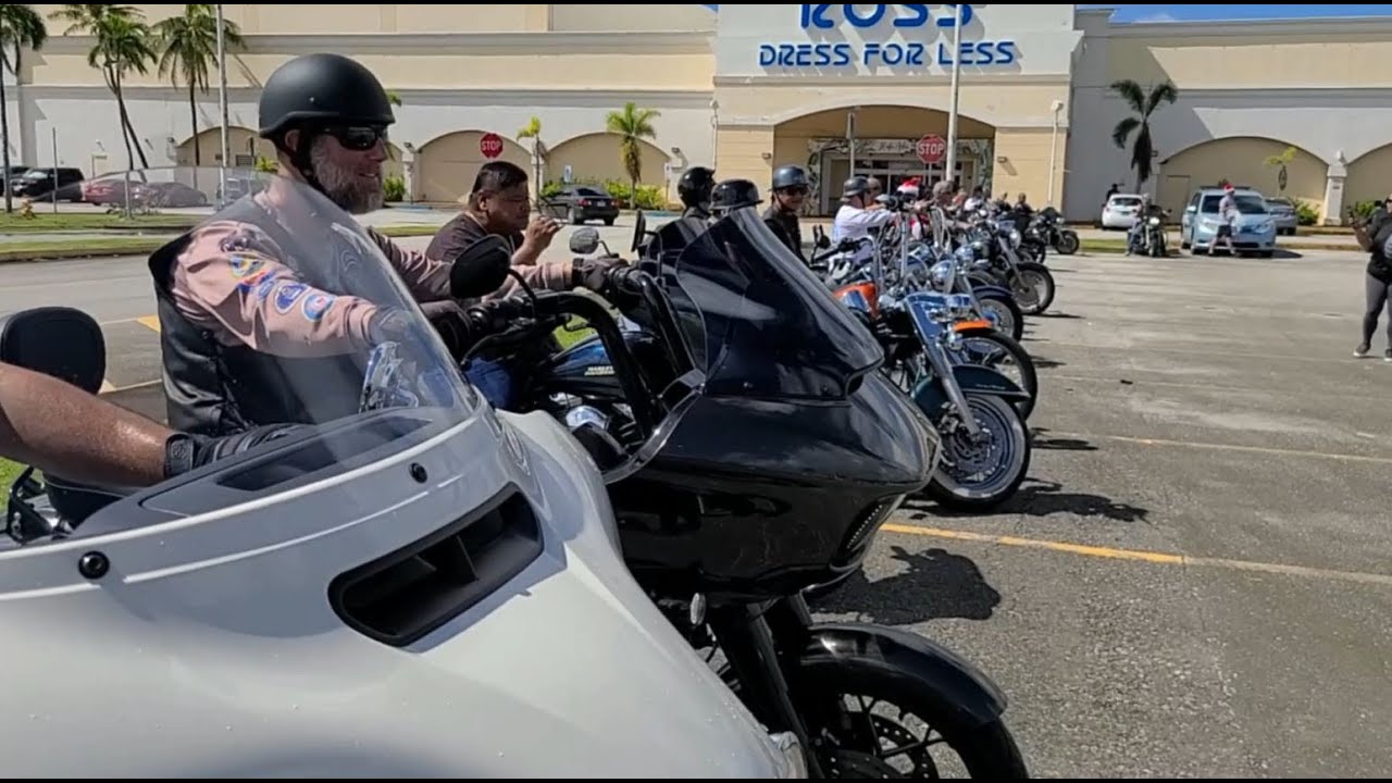 Guam Hawgs and motorcycle clubs roll-out to deliver goodwill for annual ...