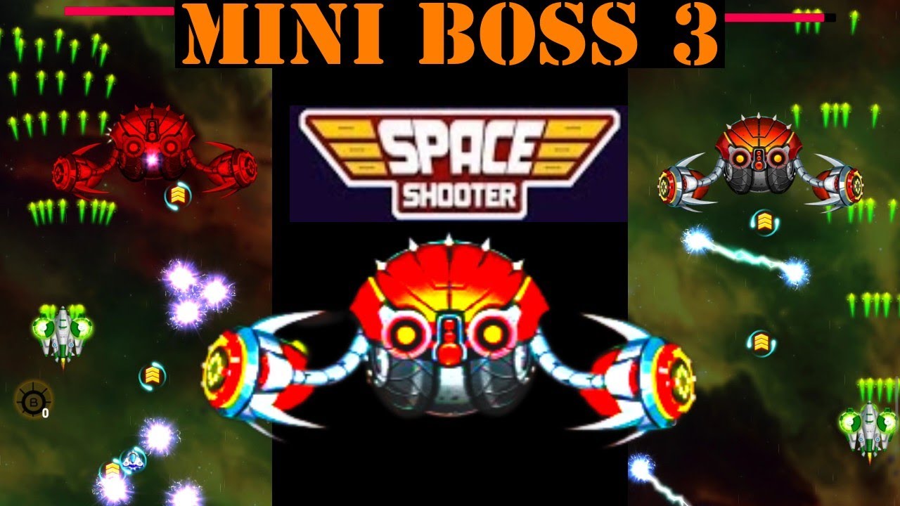 Space Shooter - Galaxy Attack Mini Boss 3 | Level 3.3 By Zambario ...