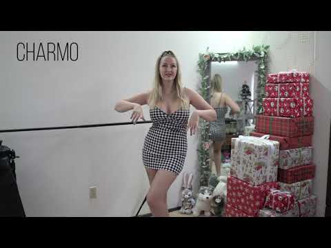 CHARMO New Arriving Swimsuit Try On Haul By EILDTV