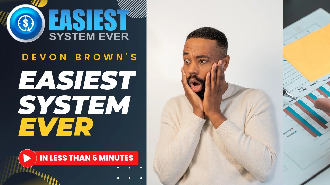Make money easily in 2023 by Easiest System Ever Affiliate Marketing system by Devon Brown ...