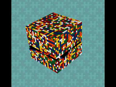 20x20 Rubiks cube solve. - YouTube