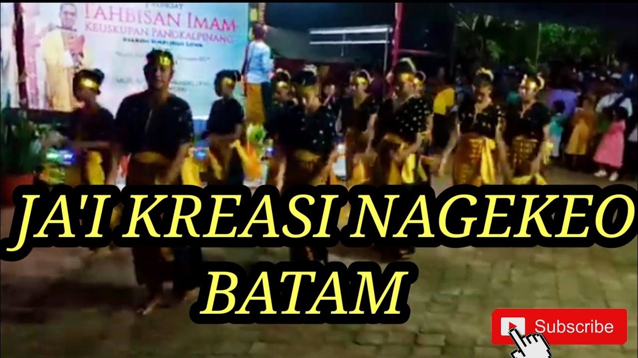 Tarian Ja'i Kreasi Nagekeo Batam || Paroki MBPA BATAM - YouTube