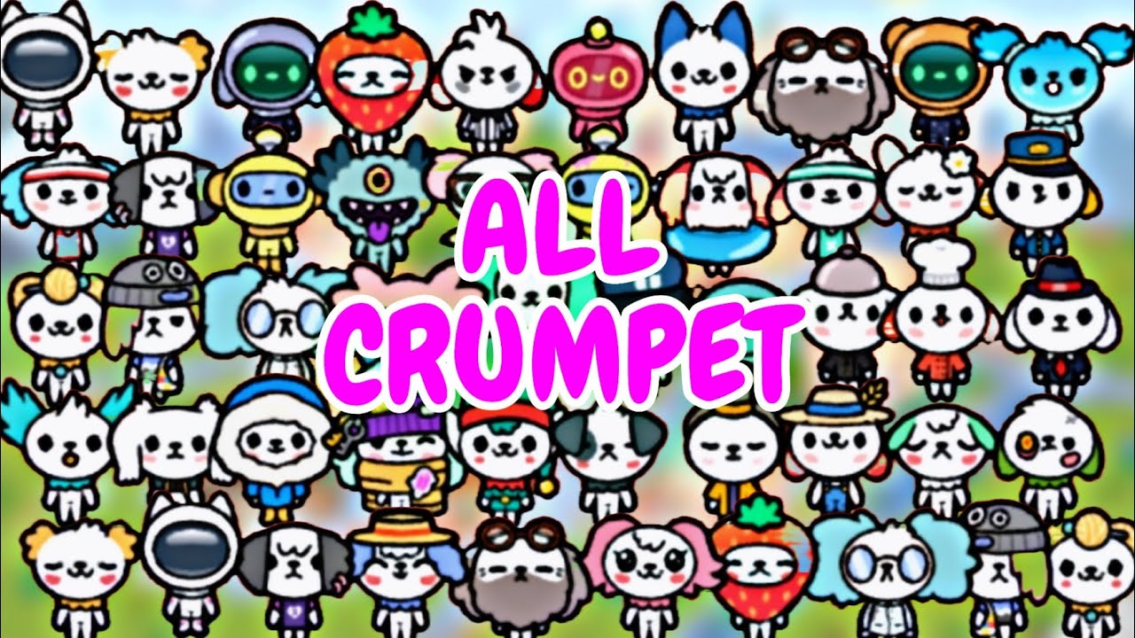 ALL CRUMPETS in TОСА ВОСА 🌍 Toca Life World secret crumpets 2023 - YouTube