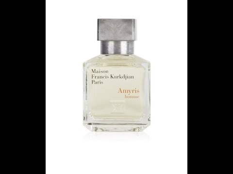 Maison Francis Kurkdjian Amyris Homme fragrance / cologne review - YouTube