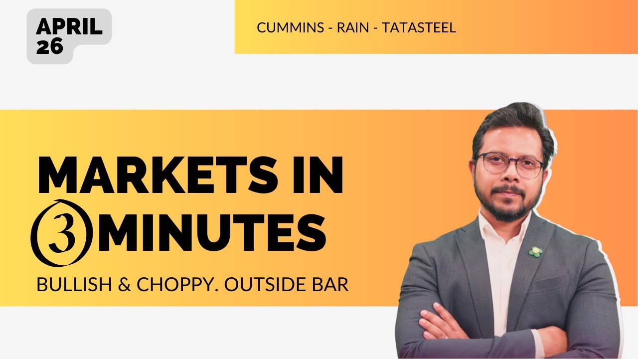 Markets in 3mins: “Bullish & Choppy” - 26 April 2023 - YouTube