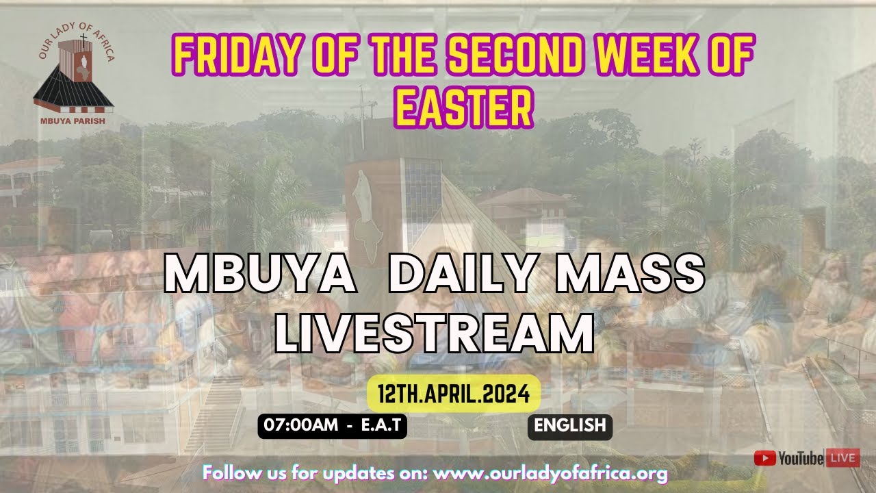 Catholic Daily TV Mass Online Friday 12th April 2024 - YouTube
