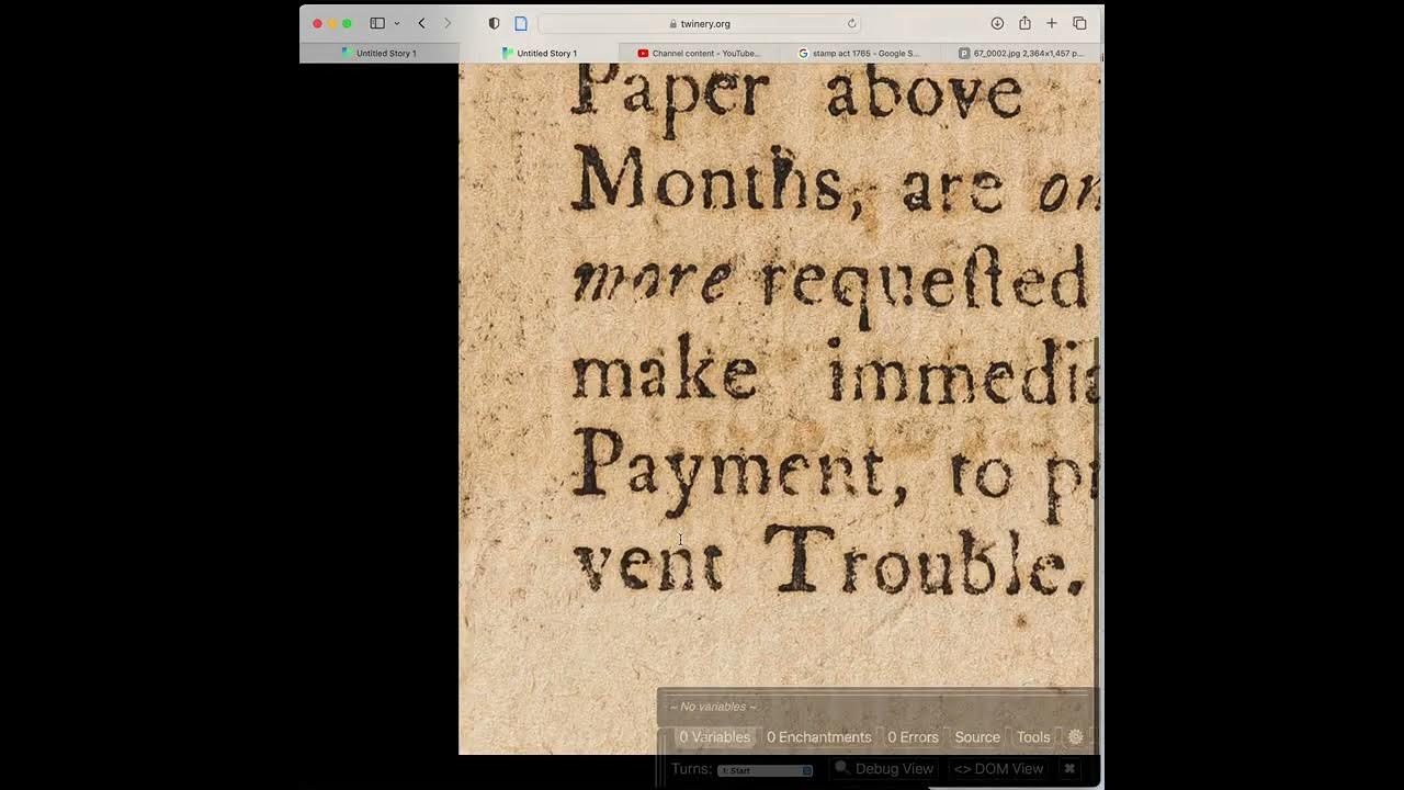 History 306 Twine Tutorials: Adding Images to Your Twine Game - YouTube