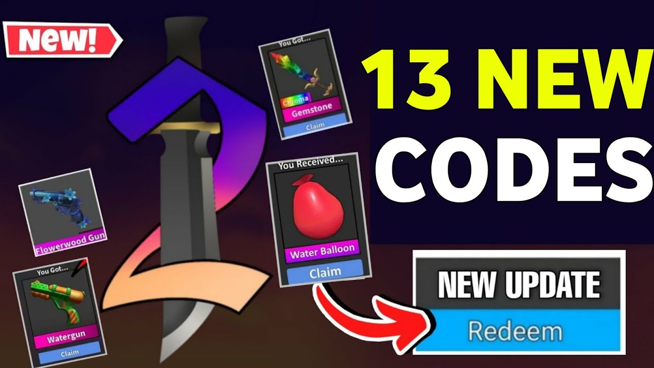 UPD🔥MURDER MYSTERY 2 CODES JULY 2024 | MM2 CODES 2024 | ROBLOX MURDER ...