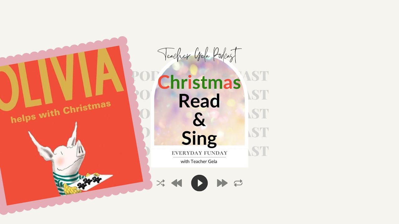 #32 - Christmas Story with Songs - with Book “Olivia Helps with ...