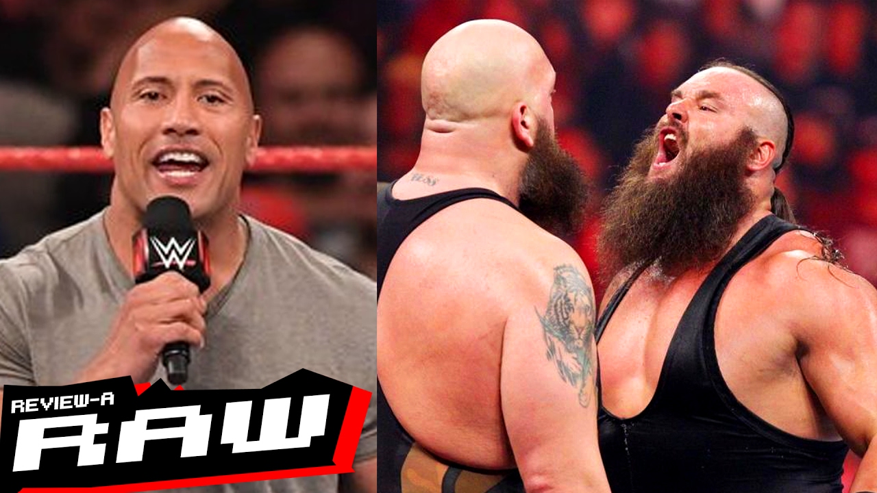The Rock Calls CM Punk, Braun Strowman vs. Big Show | WWE Raw 2/20/17 ...