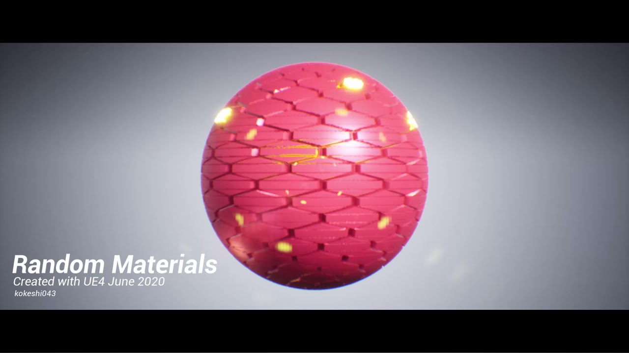 【UE4】Random Materials - YouTube