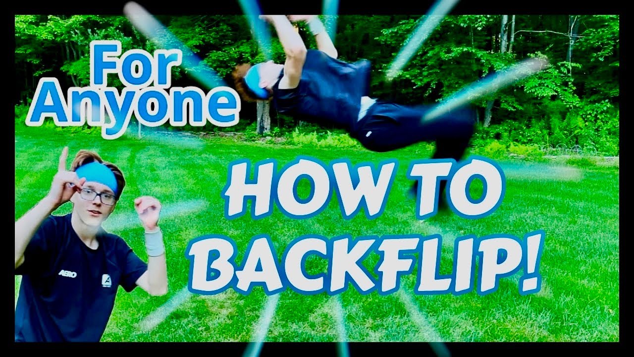 HOW TO BACKFLIP!! Anyone can learn with this simple method… - YouTube