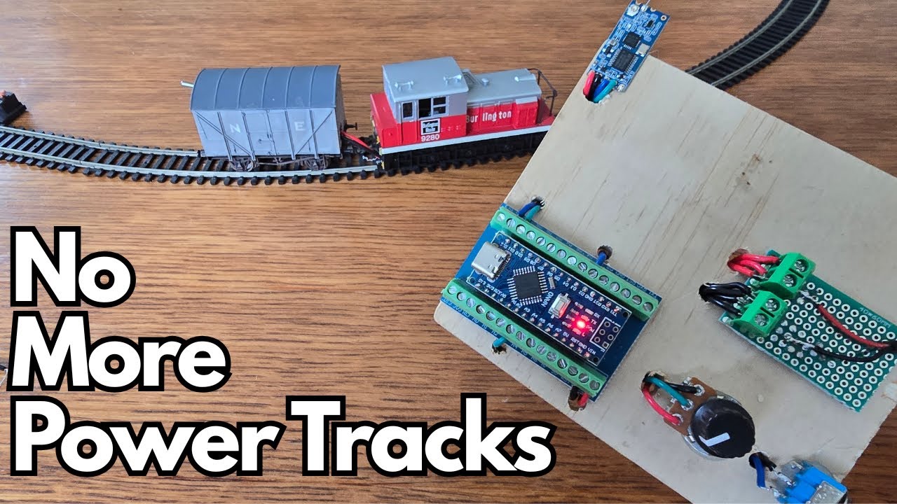 DIY Wireless Model Railway with Arduino - YouTube