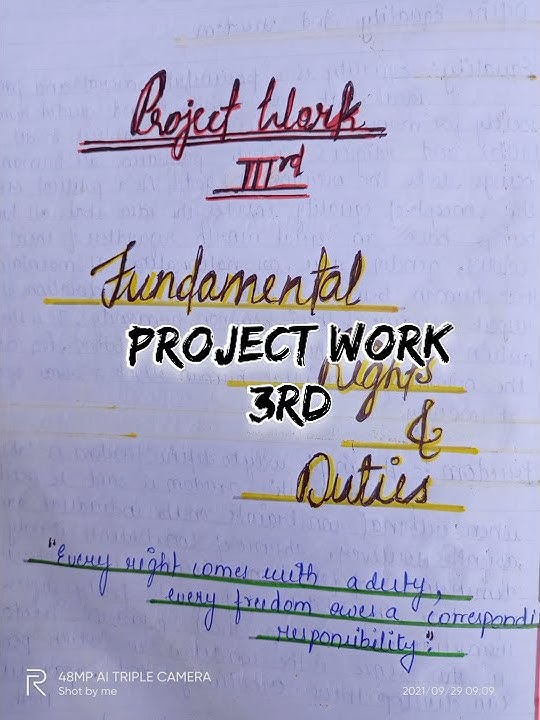 political science project file class 11th - YouTube