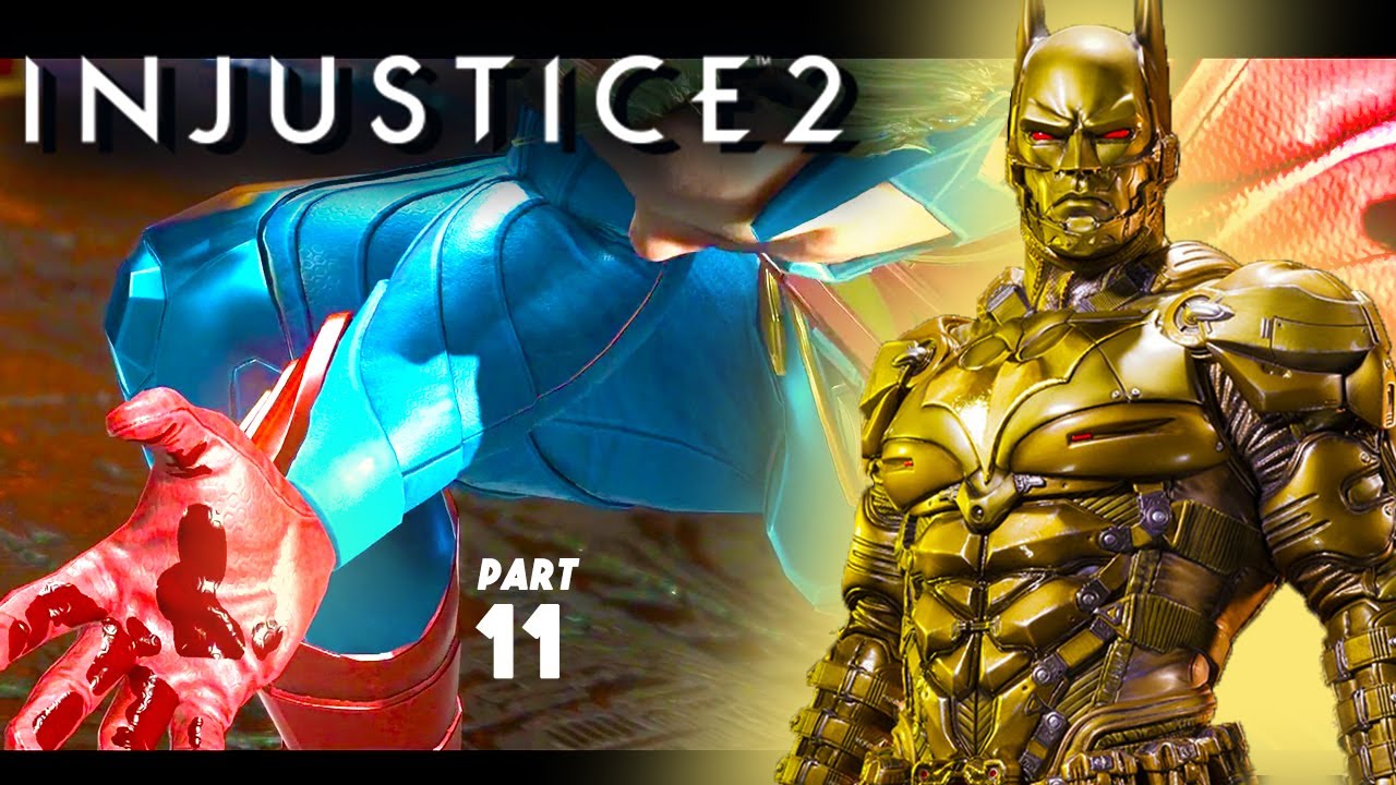 GOLD KRYPTONITE BATMAN VS SUPERMAN | The World's Finest | Injustice 2 ...