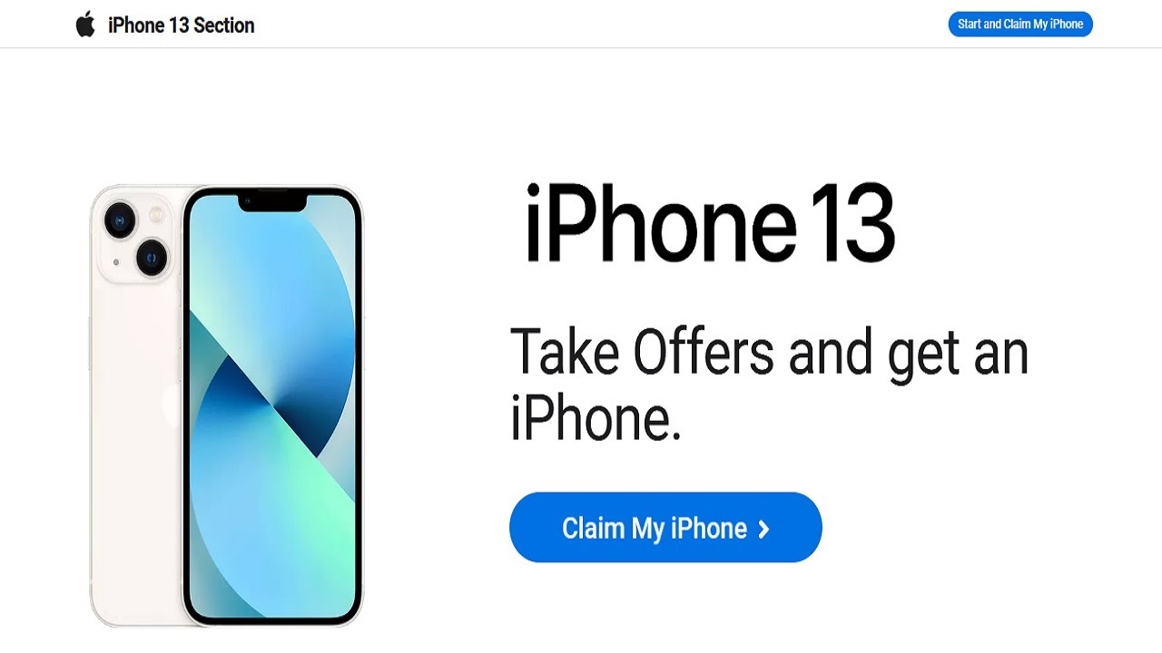 how to making iphone landing page - YouTube