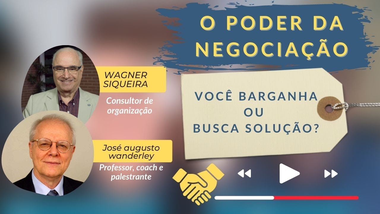 O poder da negociação: Você barganha ou busca solução? - YouTube