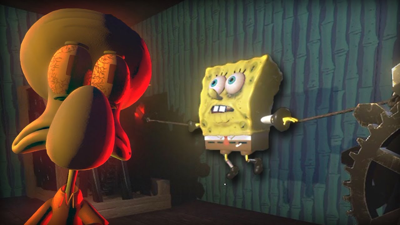 ¡CALAMARDO ESTÁ LOCO! 😱| SINISTER SQUIDWARD (COMPLETO) - YouTube