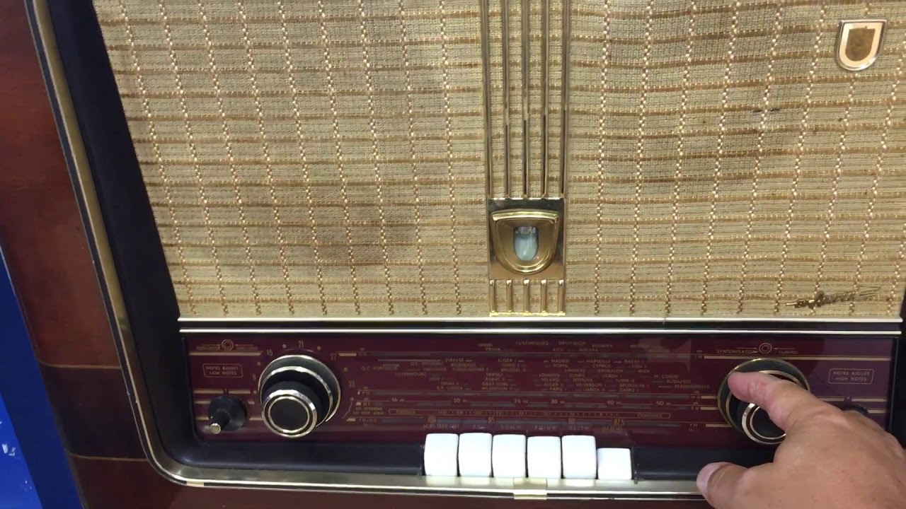 Radio Philips 1956 - YouTube