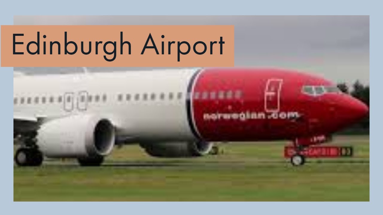 Edinburgh Airport - runway views 2018 - YouTube