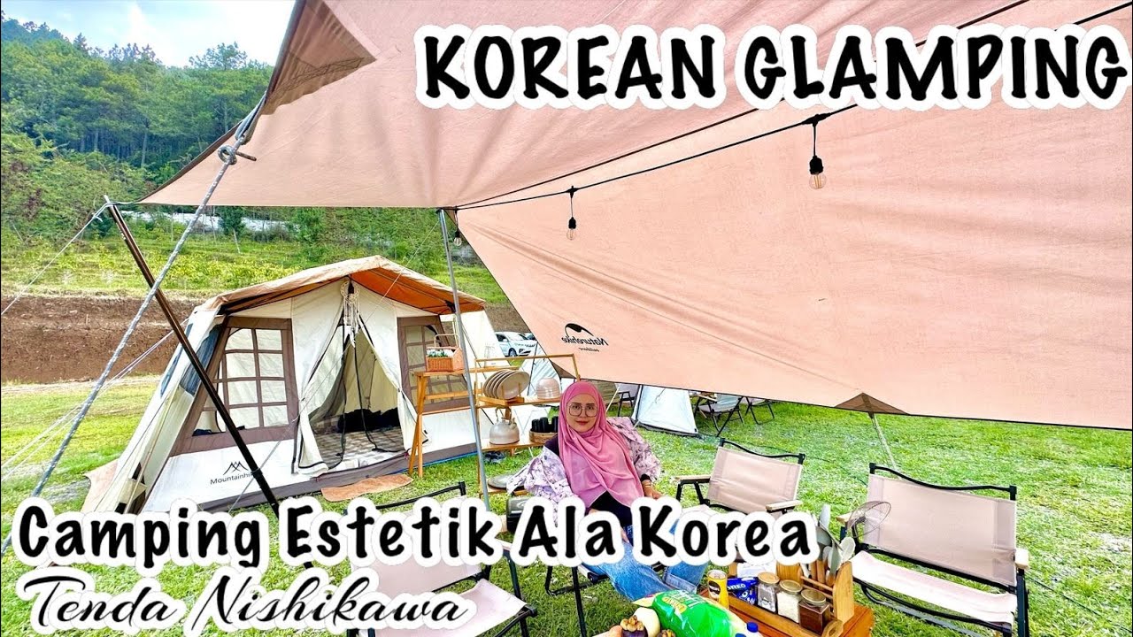 KOREAN GLAMPING || CAMPING ala KOREA di puncak KUSUMA AGROWISATA Kota ...