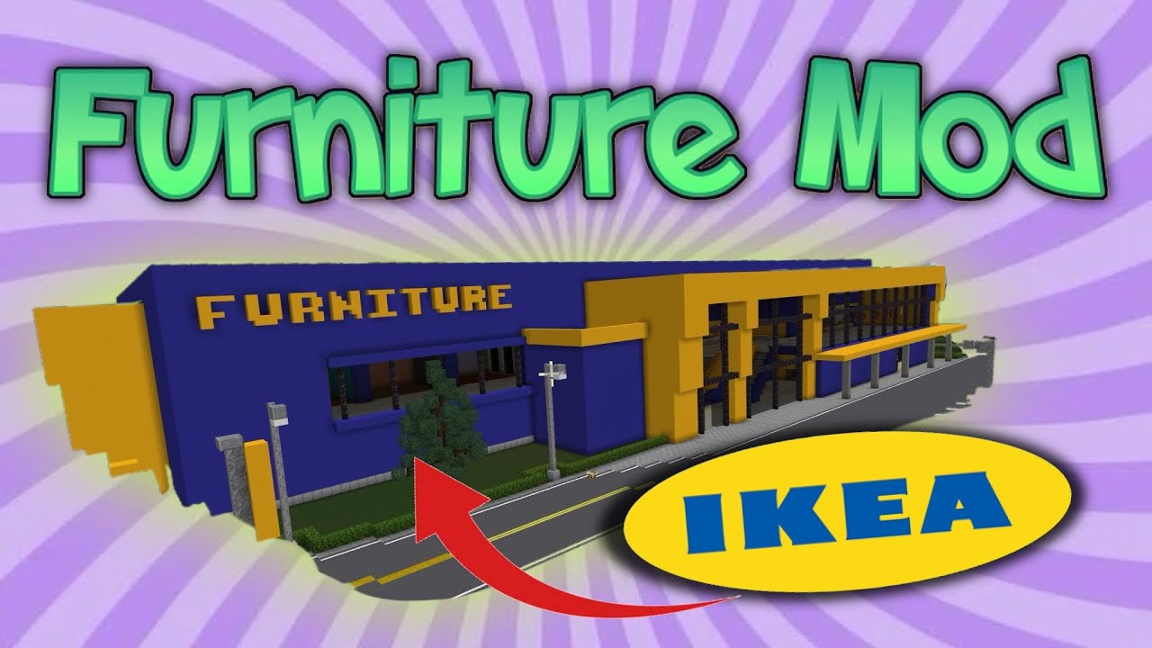 Ultimate Minecraft Furniture Add-On (With IKEA?) - YouTube
