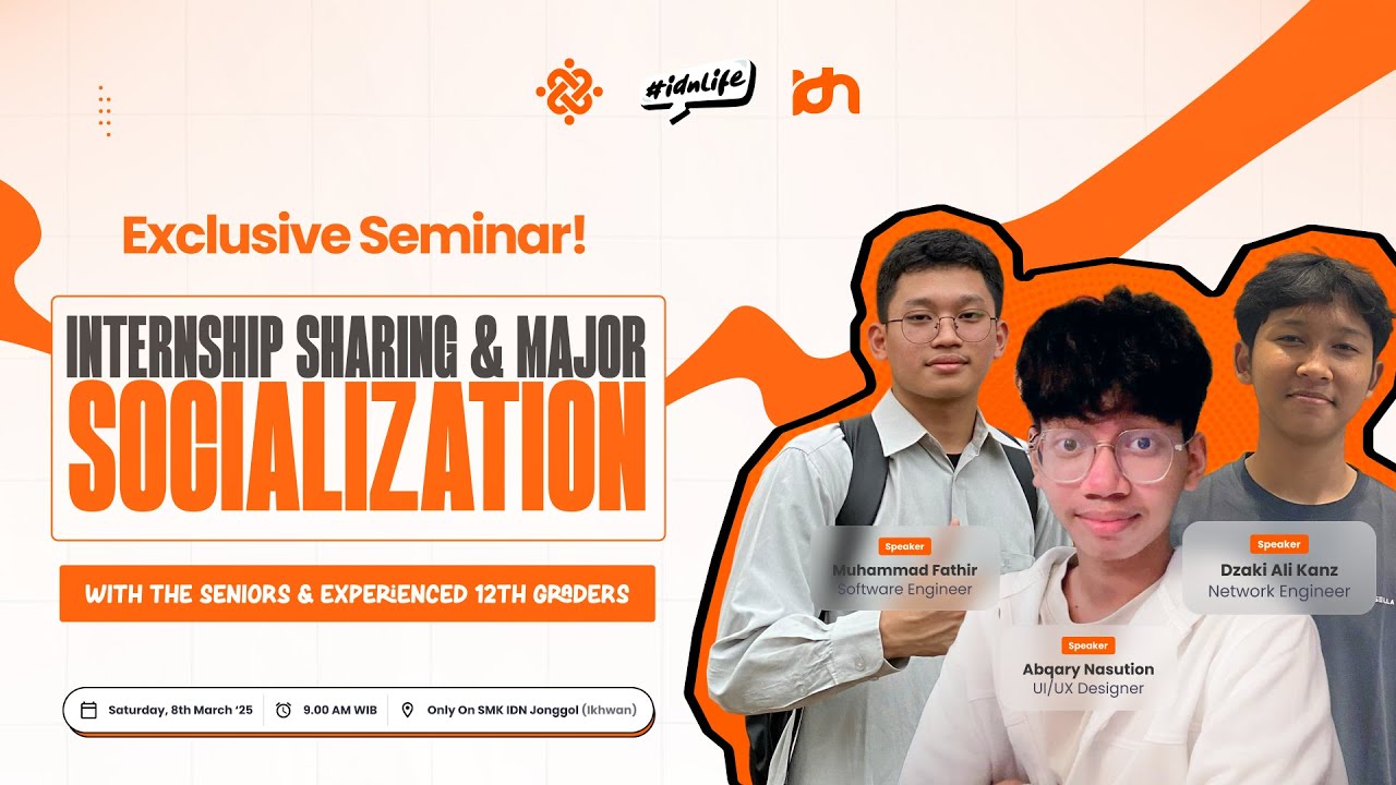 Internship Sharing & Major Socialization - YouTube