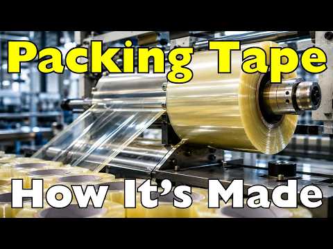 How Packing Tape Is Really Made (It's Surprisingly Complex)