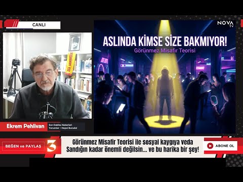 Görünmez Misafir Teorisi ile sosyal kaygıya veda! Sandığın kadar önemli değilsin! 🔴 Canlı