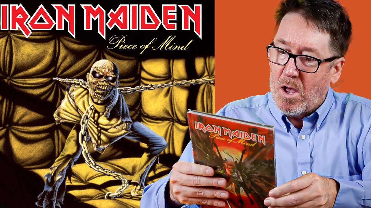 Unboxing Iron Maiden Graphic Novel during our livestream - YouTube