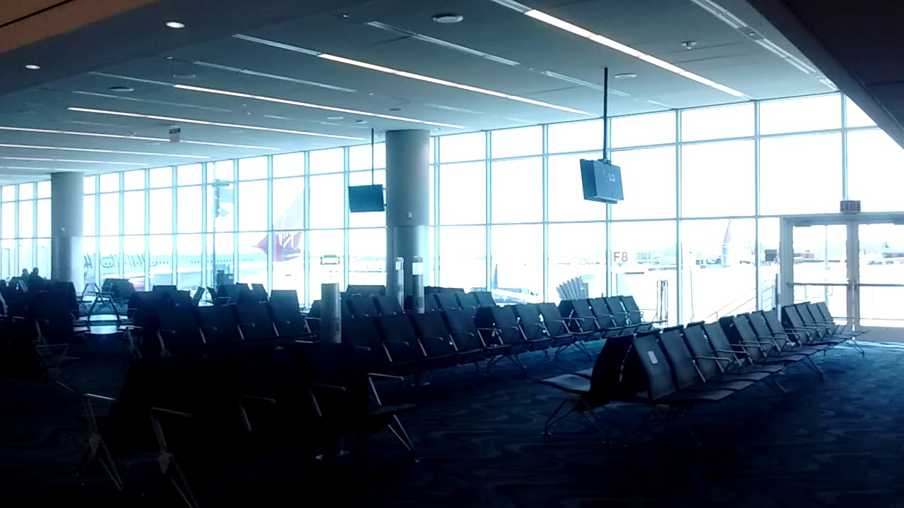 Full Tour of Concourse F at Hartsfield-Jackson Atlanta International ...