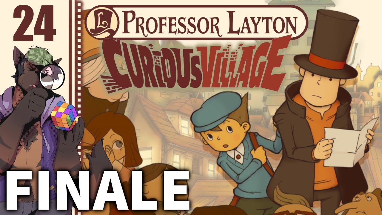 Let's Play Professor Layton and the Curious Village HD Part 24 FINALE ...