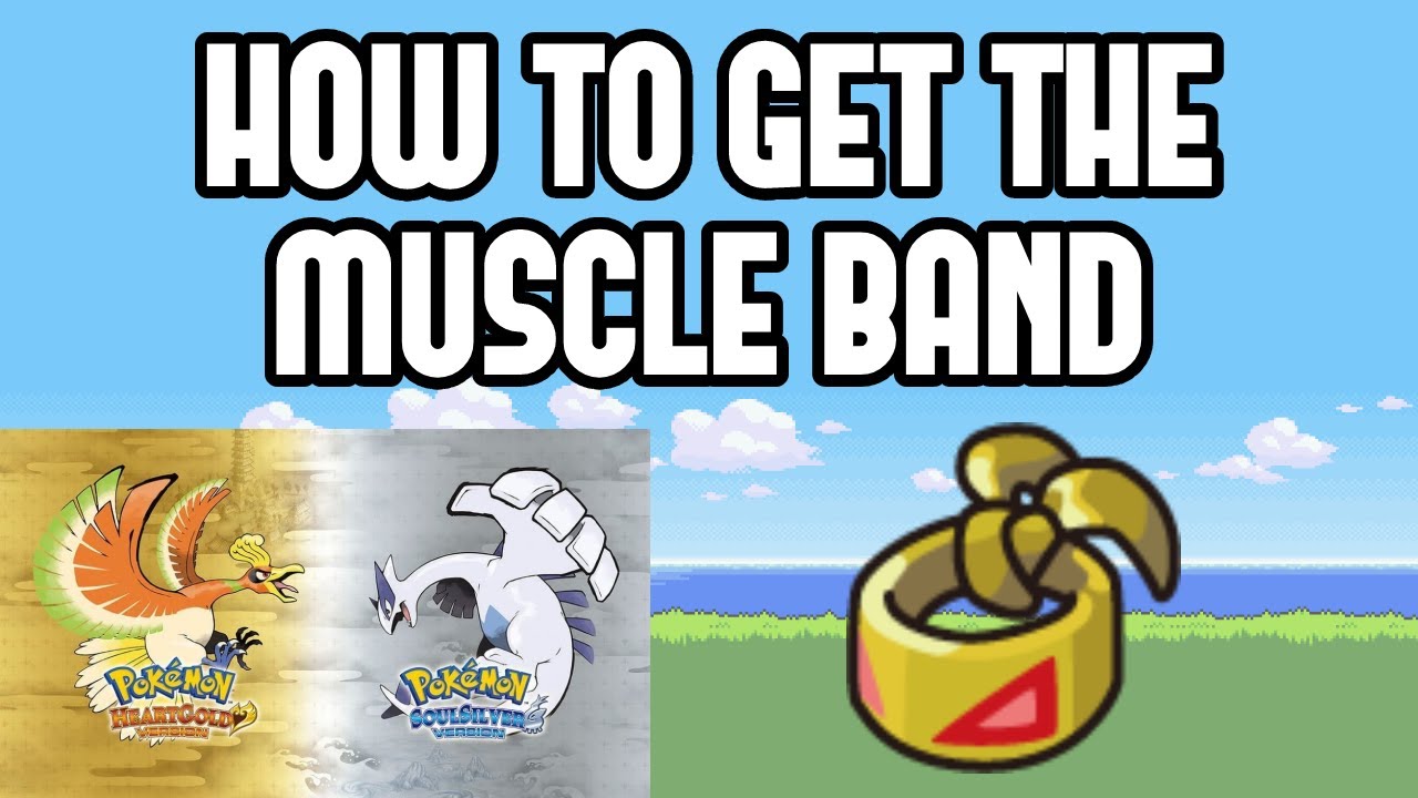 How to Get the Muscle Band in Pokemon Heartgold/Soulsilver - YouTube