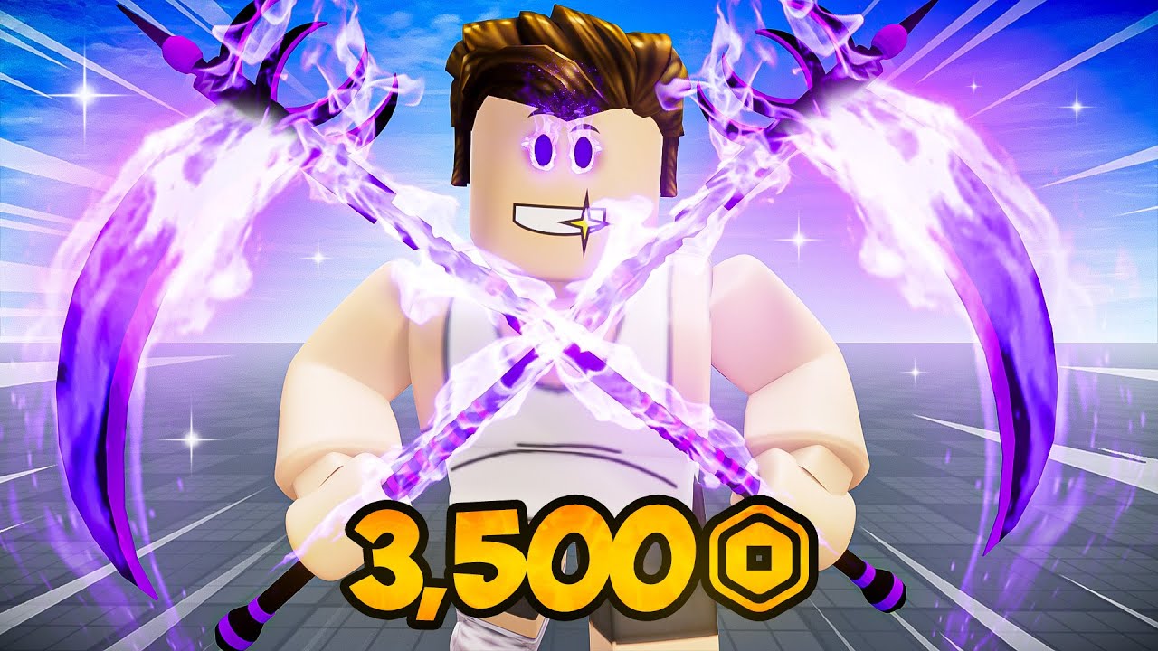 I bought the DUAL NEBULA SCYTHES in Blade Ball! - YouTube