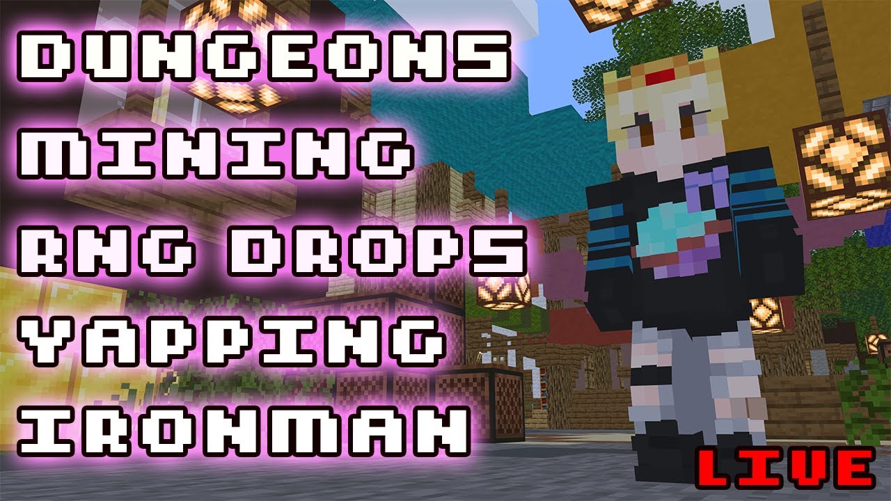 Come Say Hello!! Mayor Cole!! Hypixel Skyblock Ironman! - YouTube