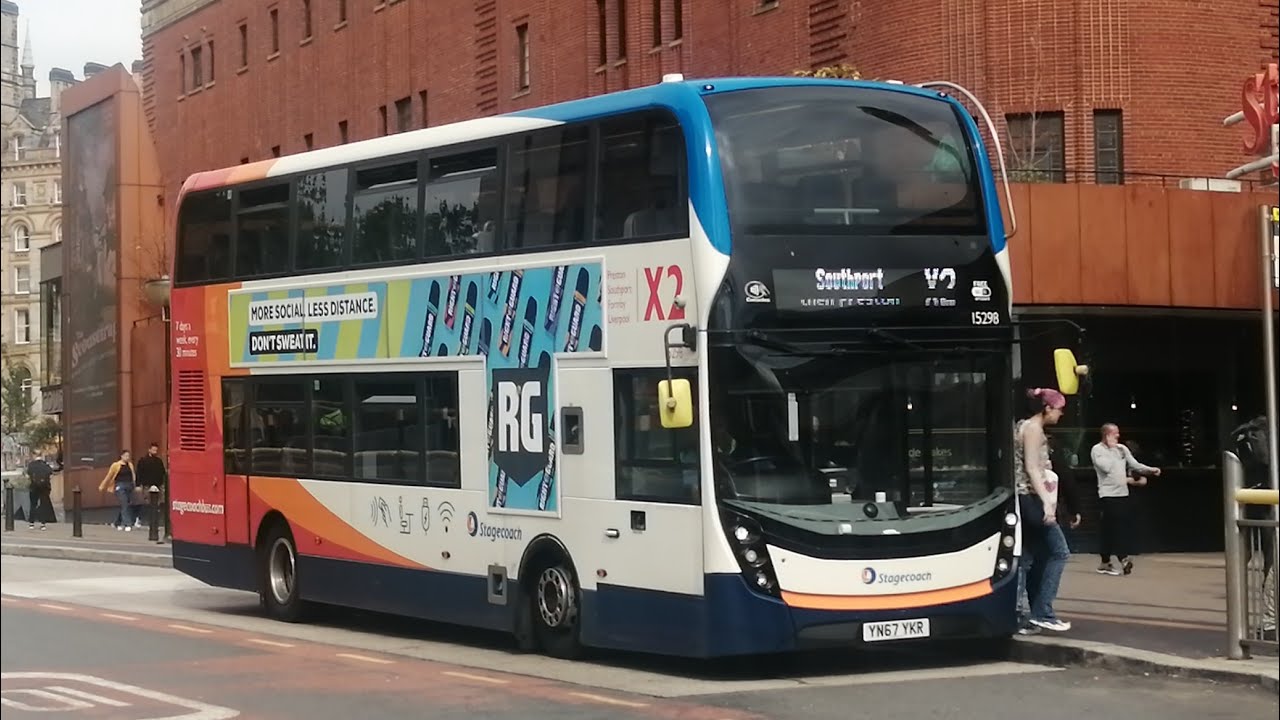  Full Route Visual Stagecoach M SL X2 Liverpool Southport Preston