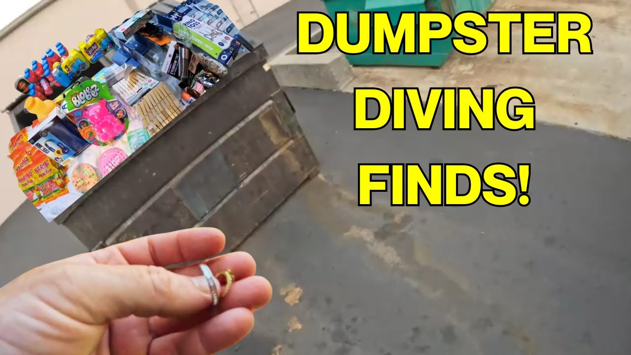 Dumpster Diving Finds "I Found Jewelry!" - YouTube