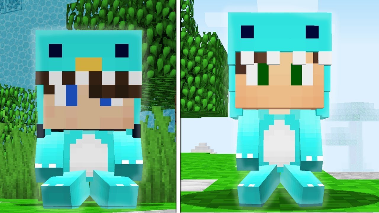 BEBE TIMO SE VISTE COMO BEBE MILO en MINECRAFT 😱💙 - YouTube