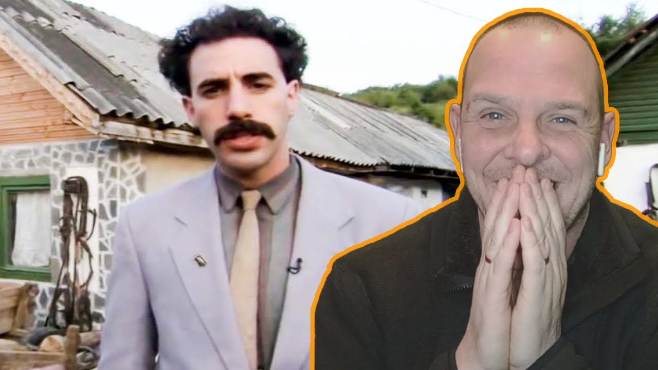 First Time Reaction To My Name Borat (Sacha Baron Cohen) - YouTube